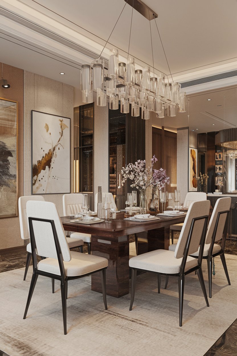 30 Modern Dining Room Ideas That Blend Style, Comfort, and Function ...