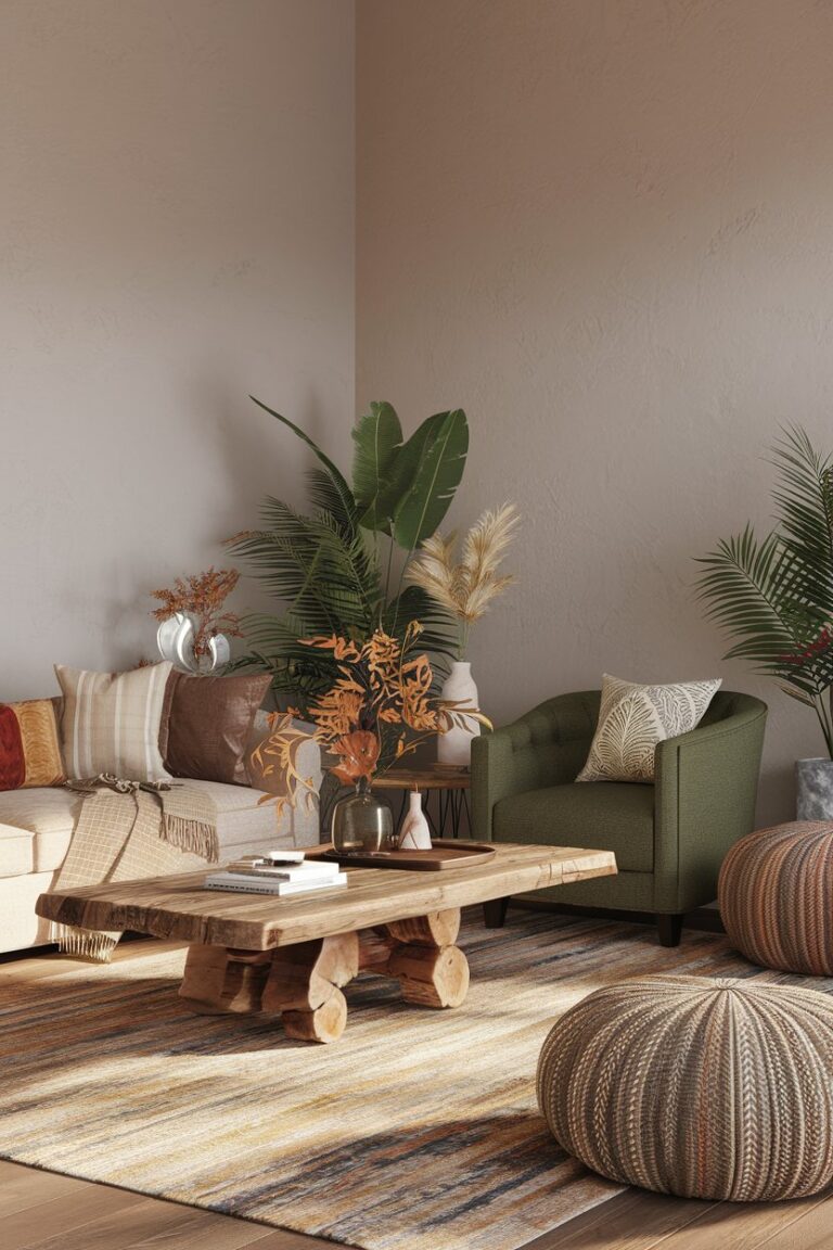 30 Stunning Boho Living Room Ideas to Transform Your Space with Global ...