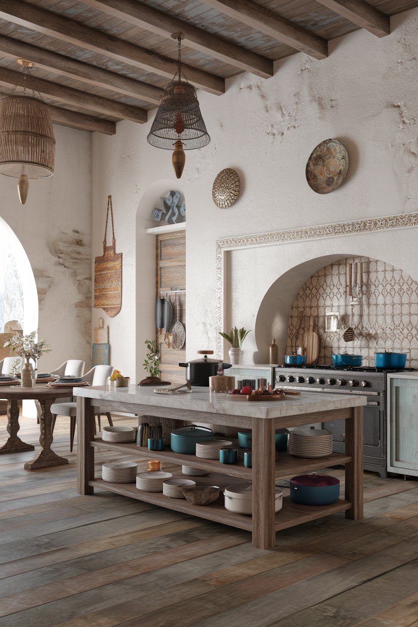 30 Boho Kitchen Ideas That Blend Free-Spirited Style with Everyday ...