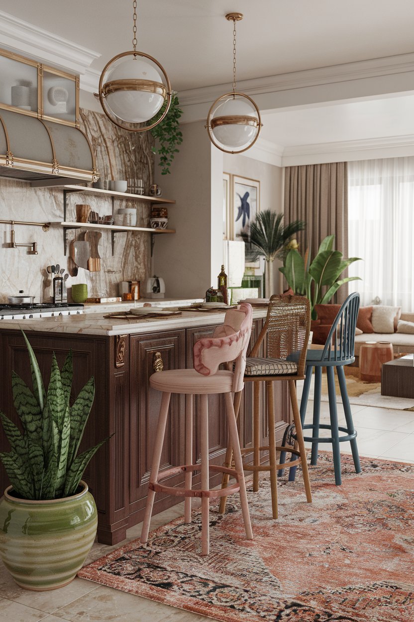 30 Boho Kitchen Ideas That Blend Free-Spirited Style with Everyday ...