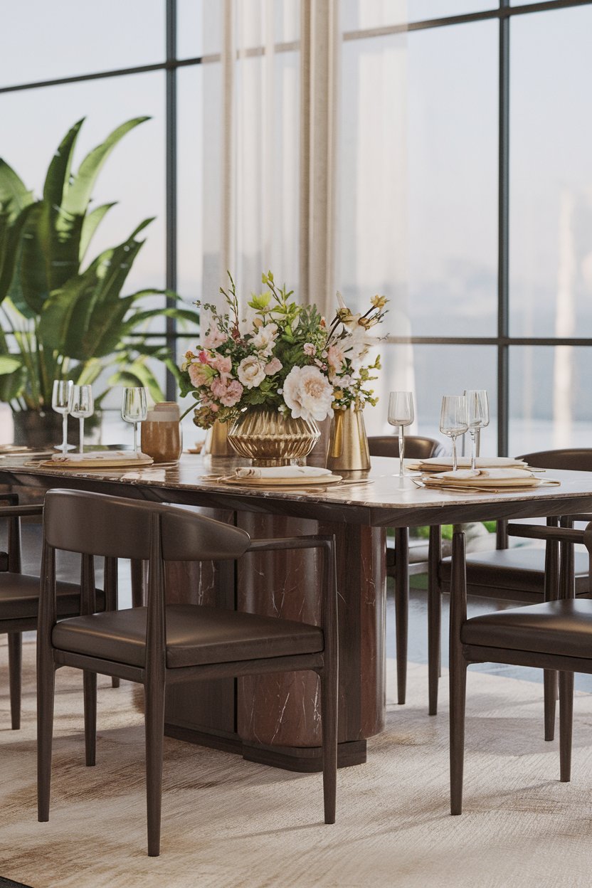 30 Modern Dining Room Ideas That Blend Style, Comfort, and Function ...