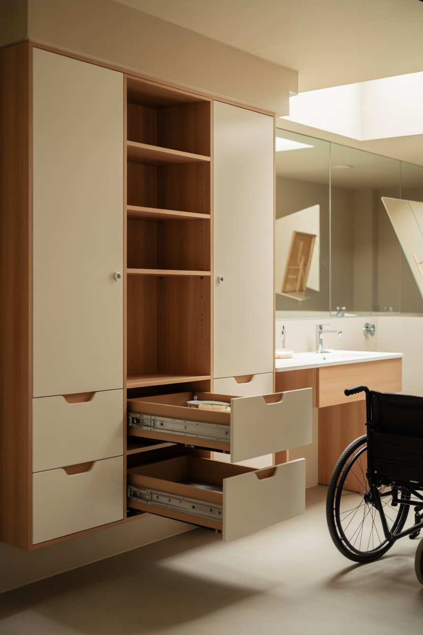 30 Handicapped Bathroom Ideas That Combine Safety with Style - Urban ...