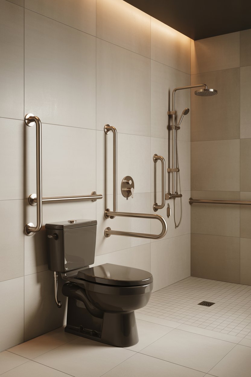 30 Handicapped Bathroom Ideas That Combine Safety with Style - Urban ...