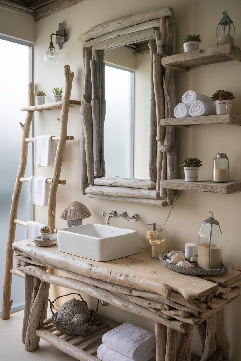 30 Beach Bathroom Ideas to Bring Coastal Bliss In Your Home - Urban ...